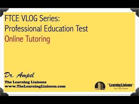 FTCE: Online Tutoring for your Professional Education Test