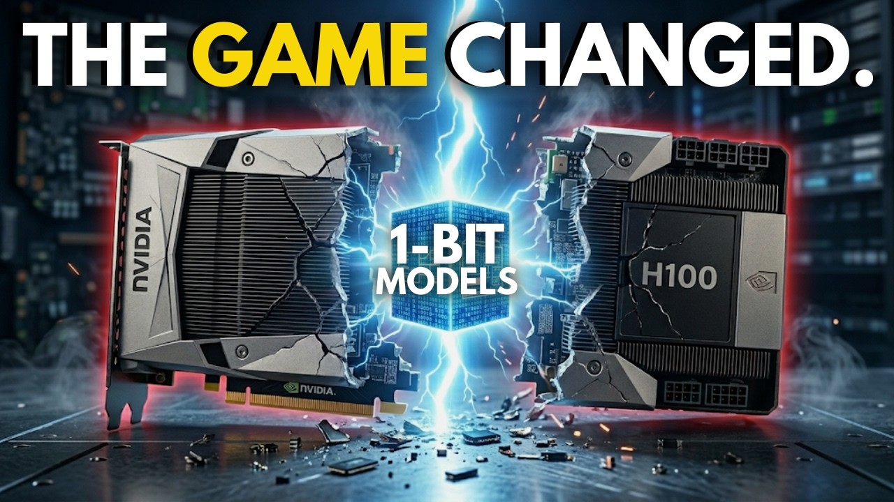 The End of the GPU Era? 1-Bit LLMs Are Here.