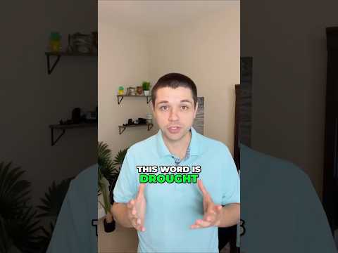 How to Pronounce 'Drought' Like a Native (Silent Letters Explained!)