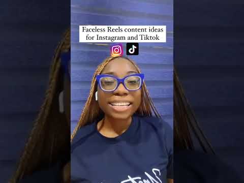 Faceless Reels Content Ideas for IG and TikTok