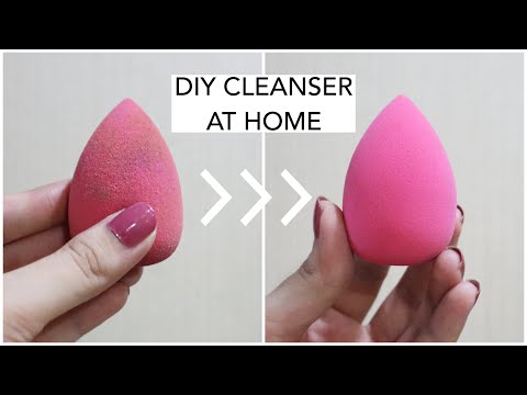 How to clean your makeup brushes at Home DIY