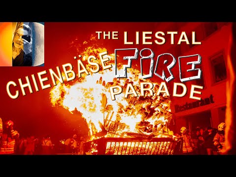 Chienbase Liestal Fire Parade Fasnacht Switzerland