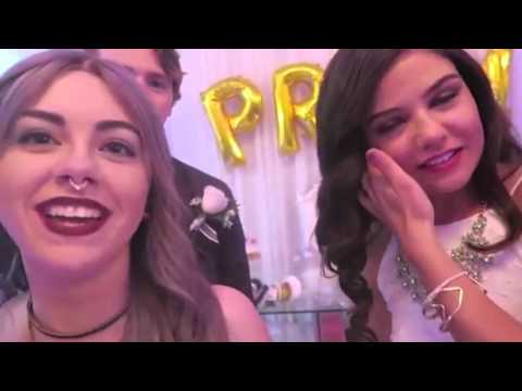 Danielle Campbell - F The prom - Behind the scenes