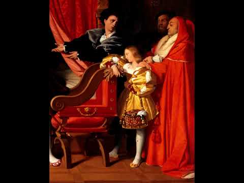 Jean Auguste Dominique Ingres - The Death of Leonardo da Vinci #neoclassical #art
