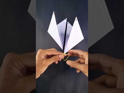Making funny paper toy 😂