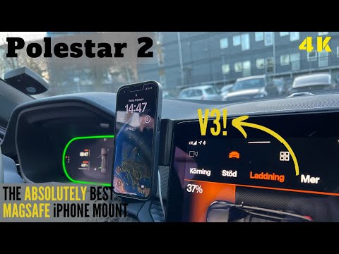 📱 Polestar 2 iPhone MagSafe mount・ STL File for ・Cults