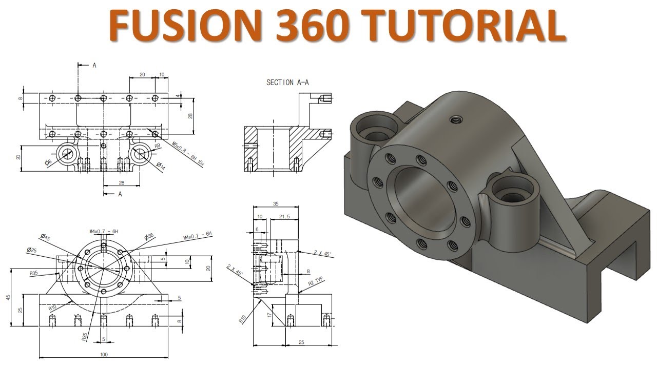 Fusion 360 Tutorial #72 | Fusion 360 3D Model Basic Beginners