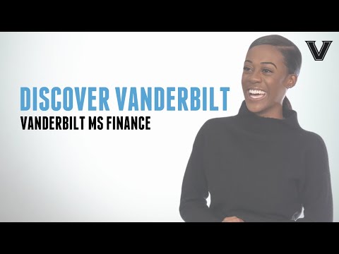Discover Vanderbilt MS Finance