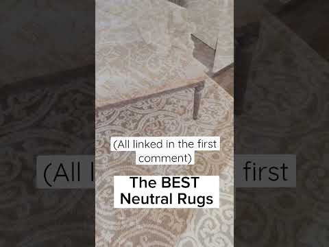 The BEST Neutral Rugs