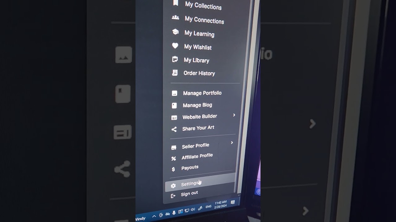 how to keep your work from being scraped on artstation #artist #digitalart #artshorts #shorts #art