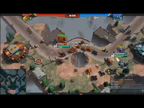 Airmech Strike EPIC 1v1: R3ddog - VS - happydeath