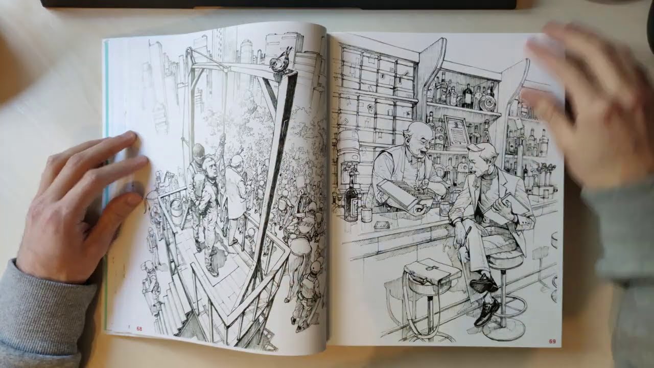 Kim Jung Gi 2011 Sketchbook | Book Flip Through & Review [Uncensored]