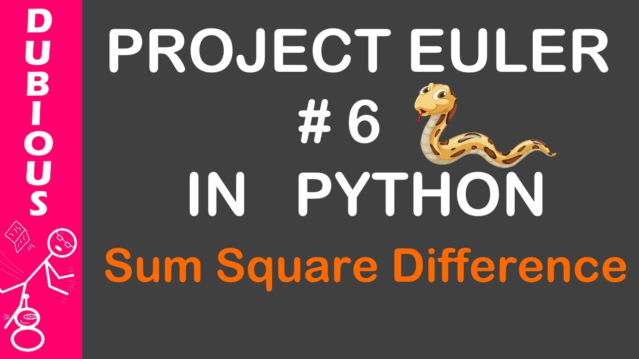 Project Euler #6 In Python