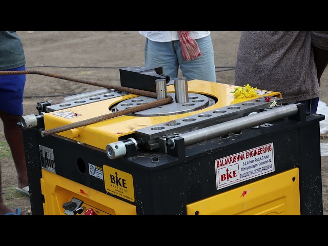 Steel Bar TMT Bending Machine - BKE KBW42D TMT ROD BENDING MACHINE ...