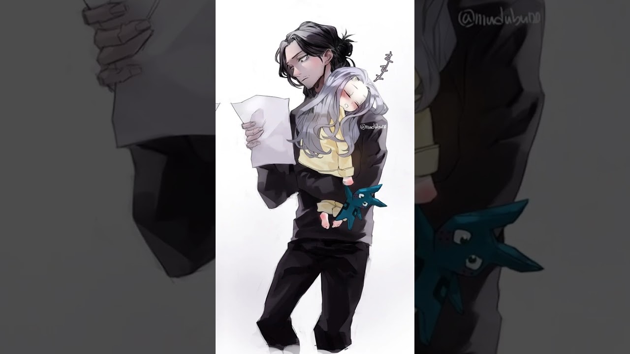 Eri and Aizawa singing❤️ #anime #mha #eri #aizawa