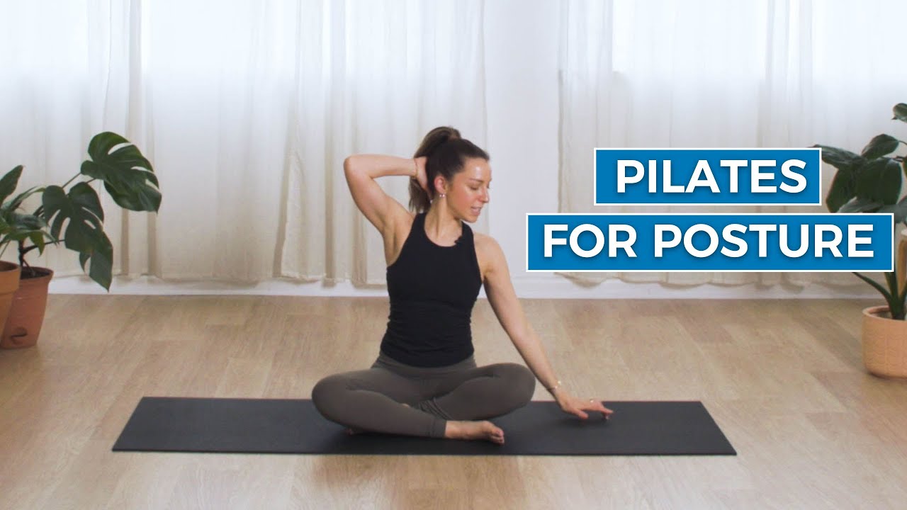 8 Minute Pilates for Posture Workout | Good Moves | Well+Good