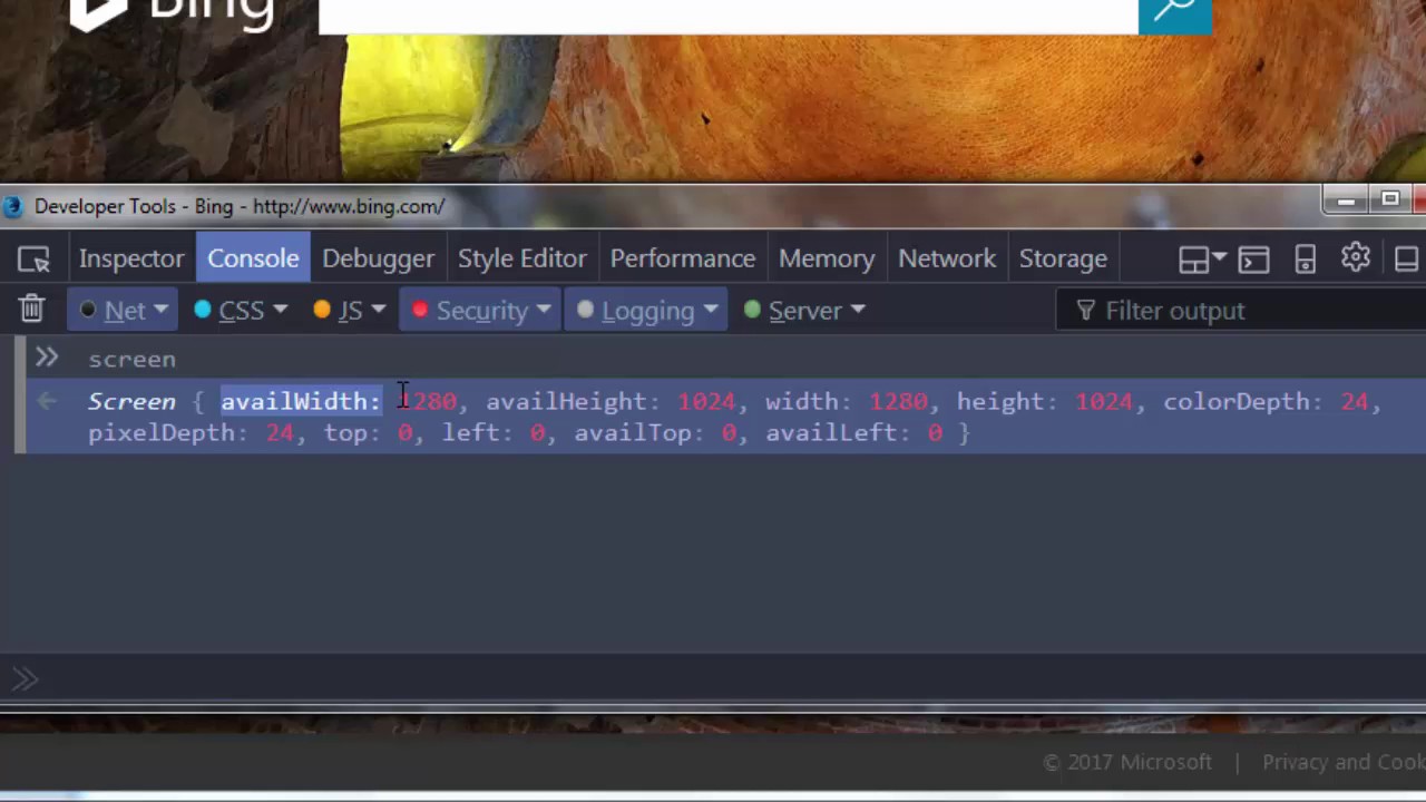 The Screen Object in JavaScript Language