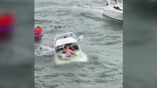 Boat Sinks During Trump Boat Parade On Willamette River