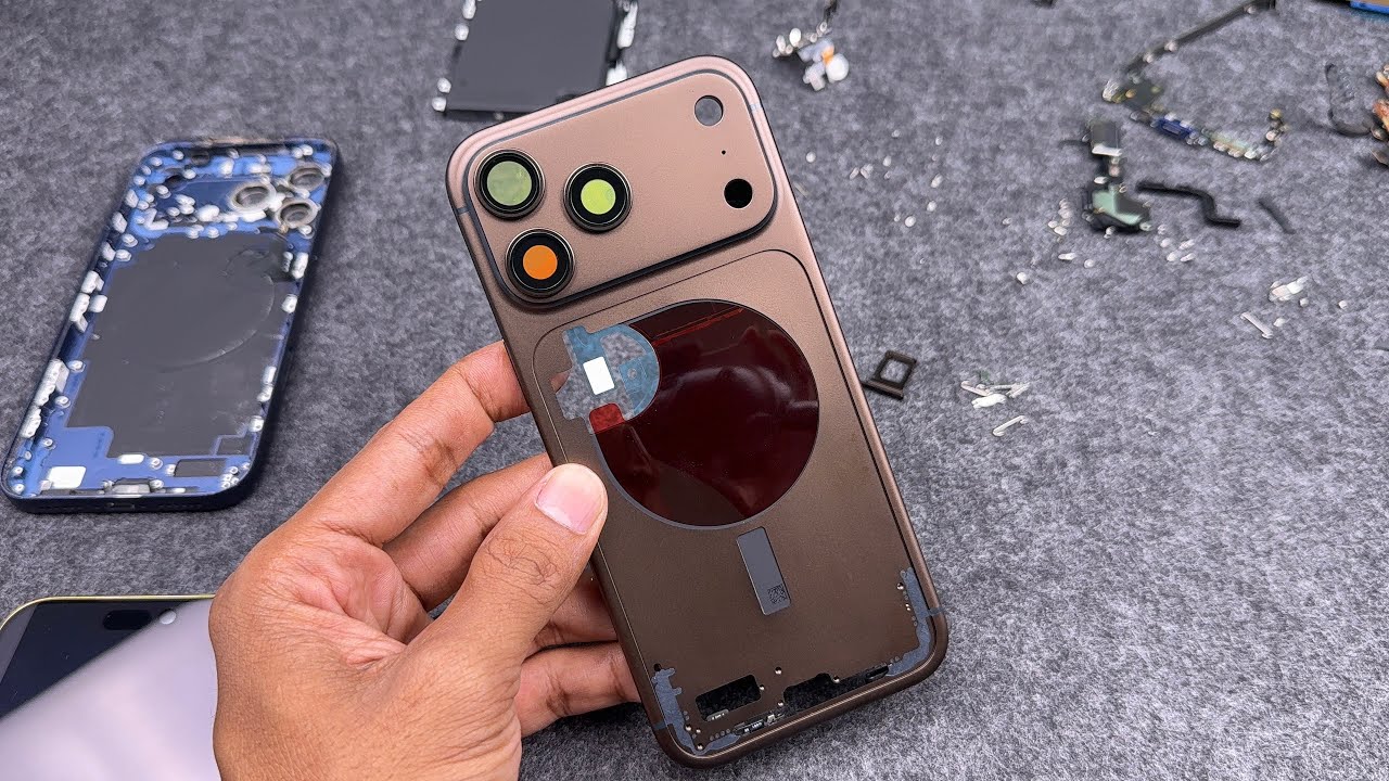 Make iPhone 17 Pro Max Into Brown Like iPhone 18 Pro Max