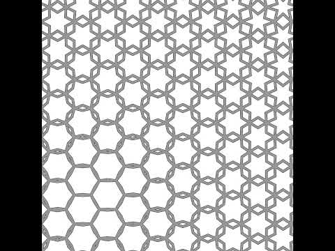 Deformation of Islamic Patterns