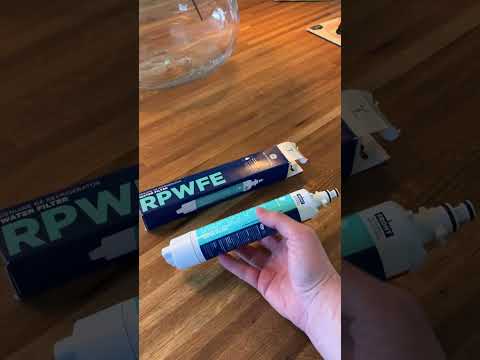 How to install a GE RPWFE Refrigerator Water Filter