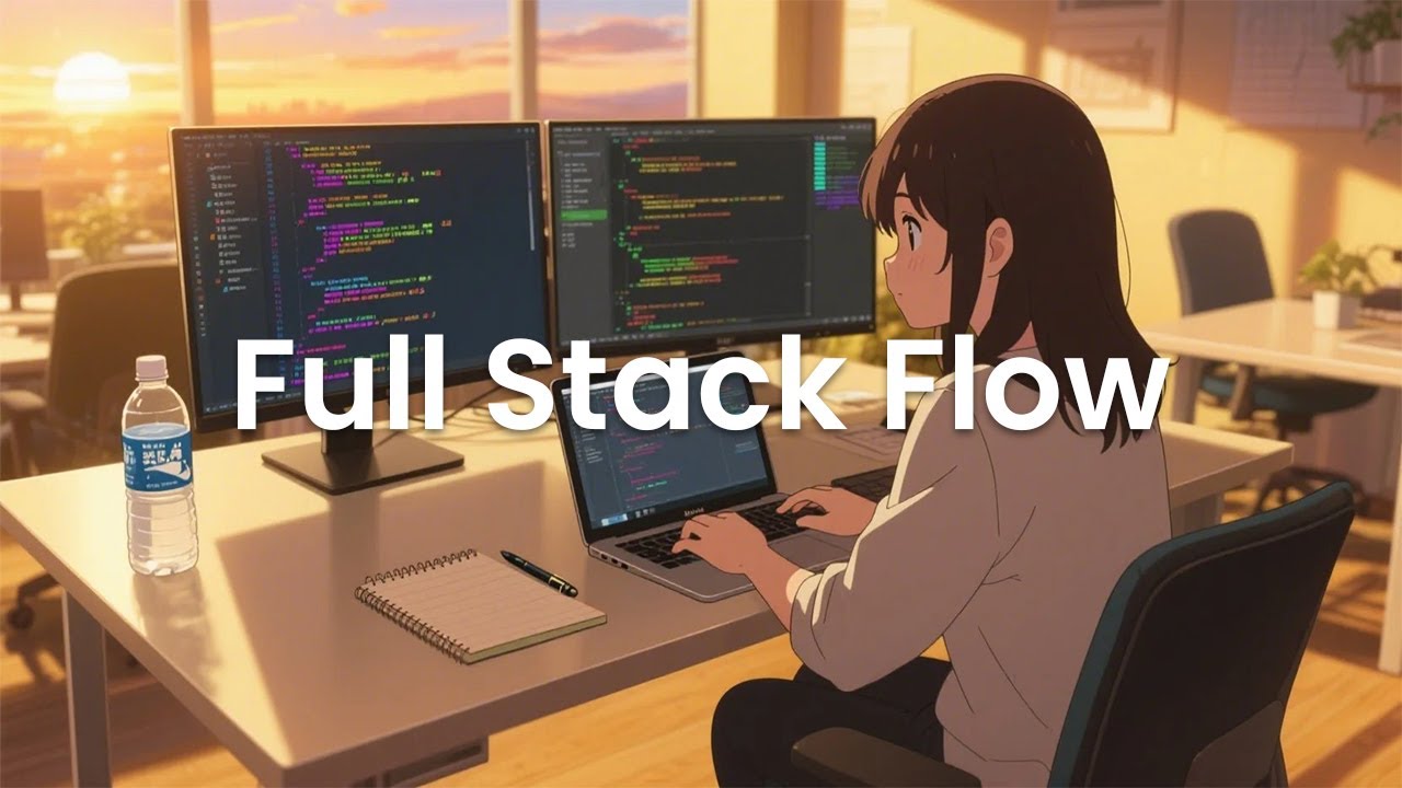 Full Stack Flow - Chillstep Coding for Deep Work