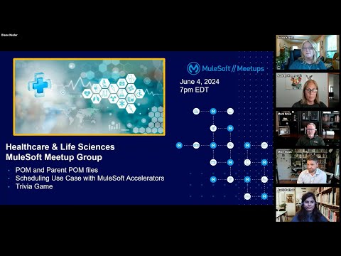 MuleSoft Healthcare & Life Sciences - 6-4-2024 - Scheduling Use Case Accelerators & POM/ Parent POM