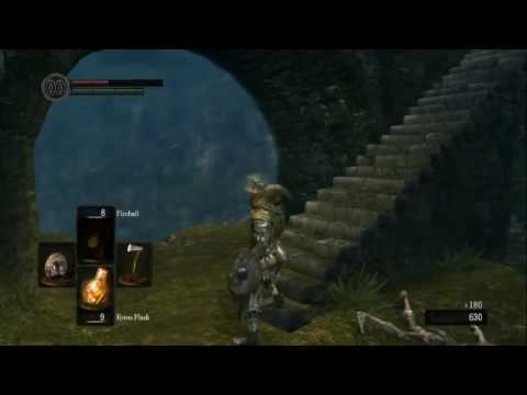 Dark Souls: Pleb to Die - How to get the Black Knights Halberd (OP Early Game) (Easy Run)