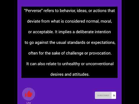 perverse meaning #vocabulary #meaning #english
