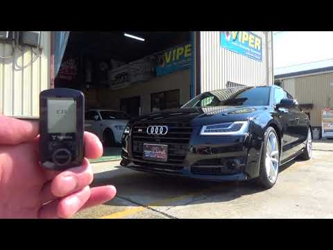 MY2017AUDI/S8PLUSにユピテル製エンジンスターターVE-E9910stの取り付け!!