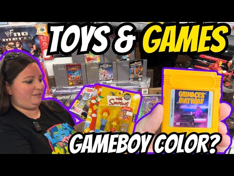 Finding Video Games At This Toy Store…