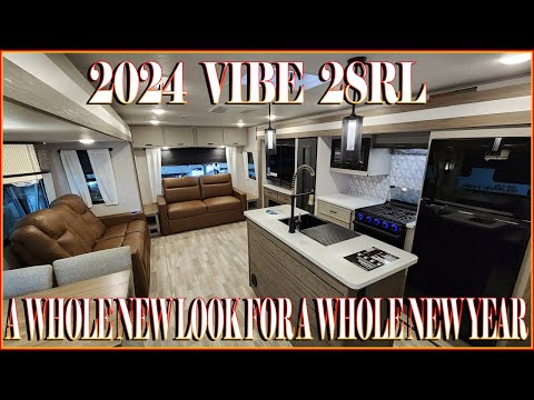 Whats New? 2024 Vibe 28RL Travel Trailer by Forestiver RVs at Couchs RV Nation - Camper Review Tour