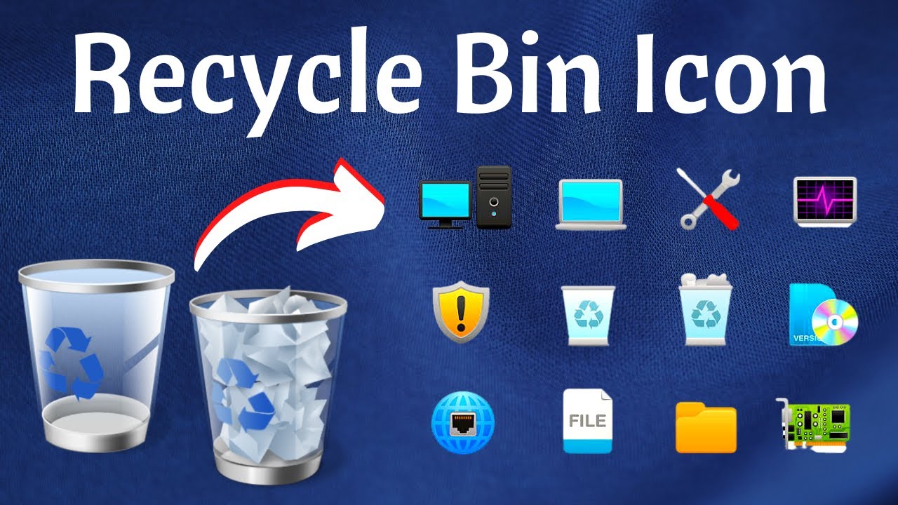 How to Change Recycle Bin Icon Windows 10 | Easy & Simple