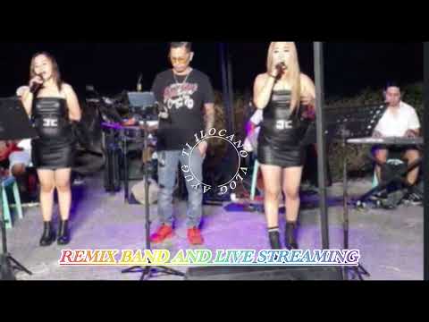Senadang with remix band and live streaming