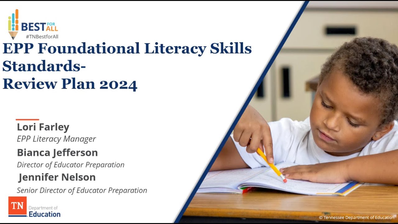 EPP Foundational Literacy Skills Standards Implementation - 2024 Annual Review Guidance