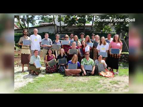 Solar Spell digital libraries bring education to third world countries