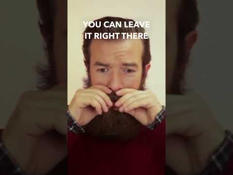 How to Style a Natural Looking Mustache