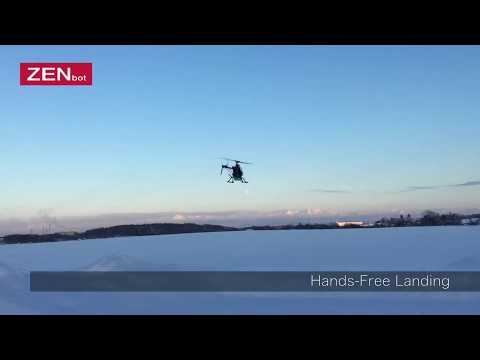 Zenbot FBL Single-Rotor Helicopter Autonomous Flight