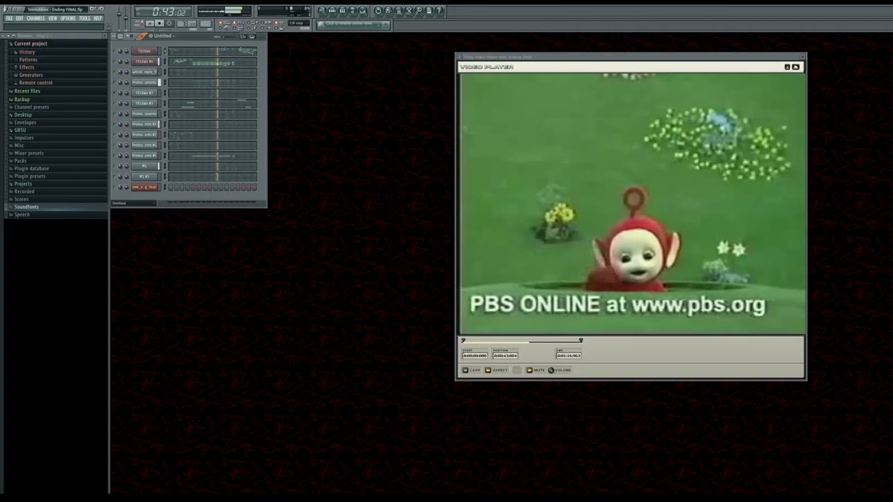 Teletubbies Ending Theme Instrumental (recreation)