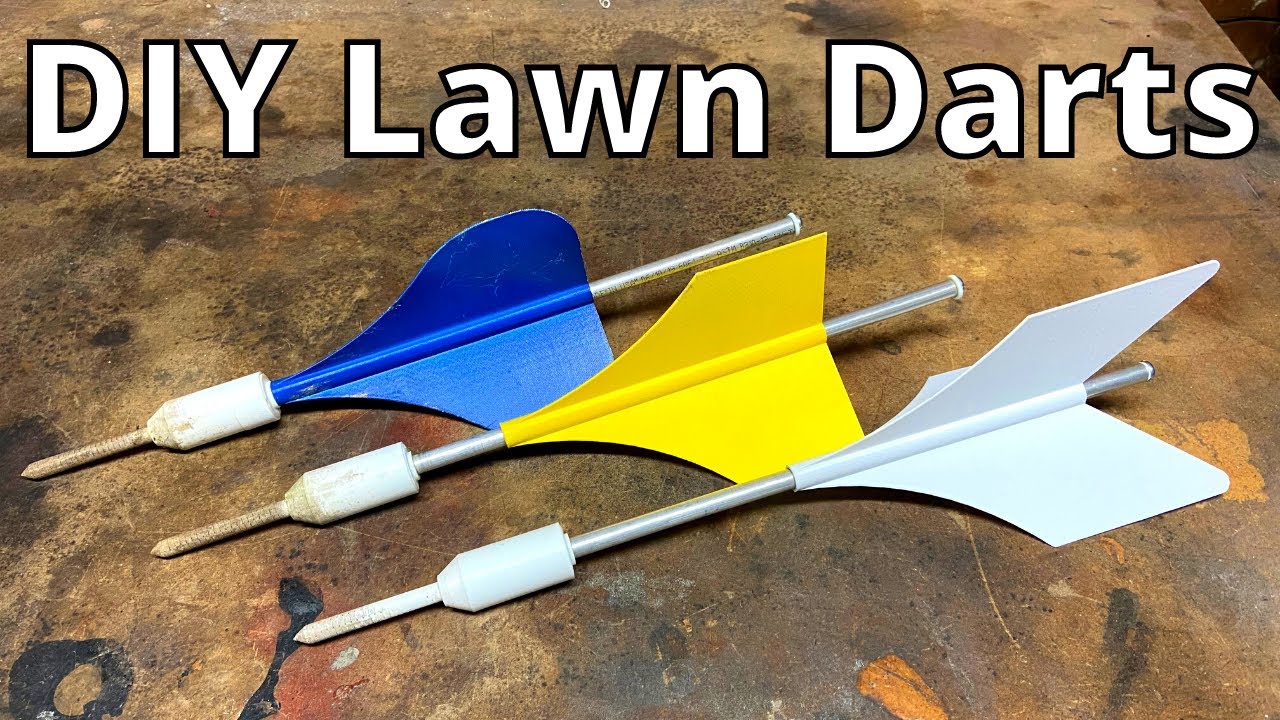 Lawn Dart Fin Replacements | EASY How To Make Lawn Darts