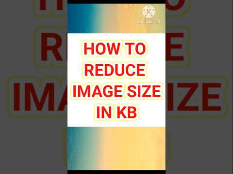 HOW TO INCREASE OR REDUCE IMAGE SIZE IN KB || (Quick & Easy!) #youtubeshorts
