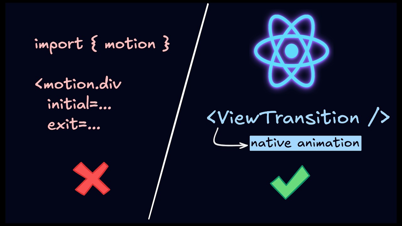 React View Transitions Explained (Full Masterclass)
