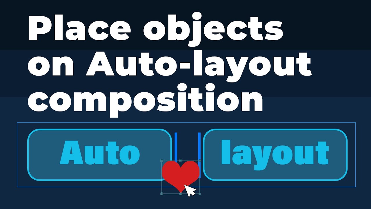 Figma Tutorial: Placing objects over auto-layout composition