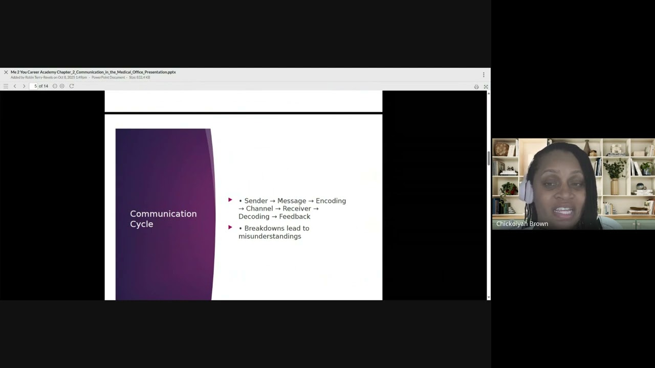 Chapter 2 Lecture Communication in the Medical Office