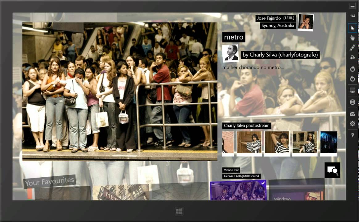 Flickr Win 8 App in the making - part 1