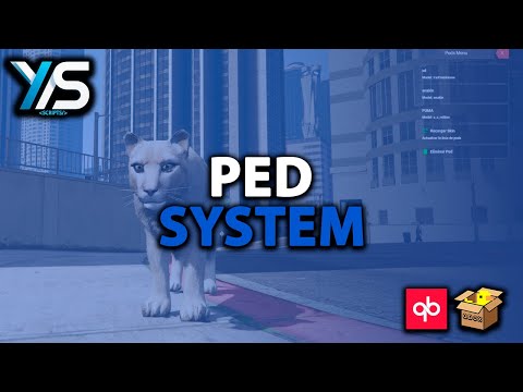 [QB, QBX,] GIVE PED SYSTEM FiveM Script