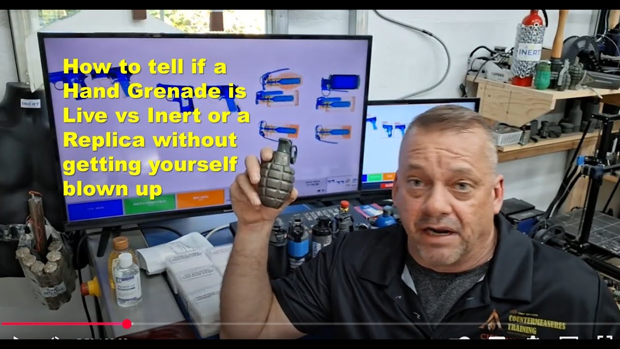 Unfiltered How to tell is a hand grenade is safe or armed and not kill yourself and others.