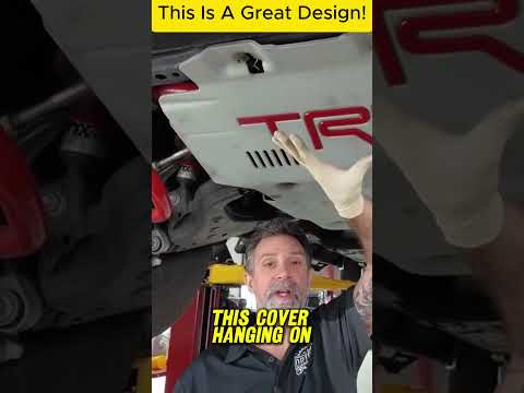 Remove Your TRD Skid Plate Alone – Smart Engineering by Toyota