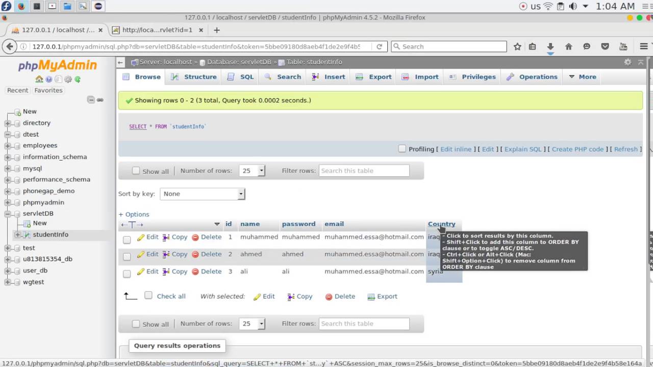 35  JAVA EE Servlets  deploy & testing project