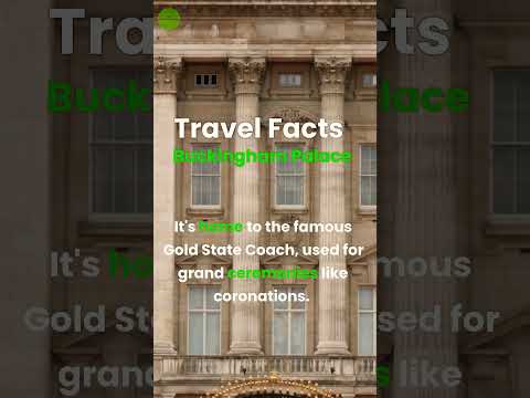 The Royal Mews: Home to Royal Carriages & Horses!🐴🚂🇬🇧 #shorts #travel #facts #buckinghampalace